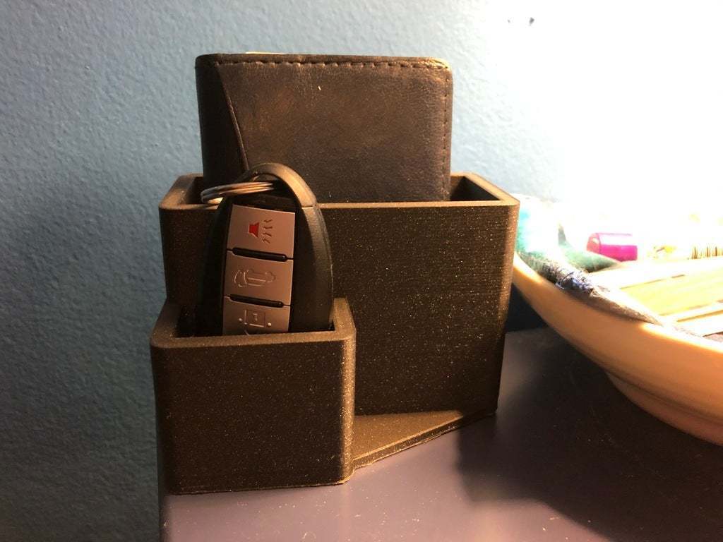 Free STL file Wallet and Key Fob Holder! 🔑 ・3D print object to download ...